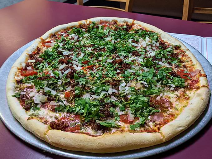 A pizza that doesn't need fancy toppings to impress—just quality ingredients and the confidence to let them shine.