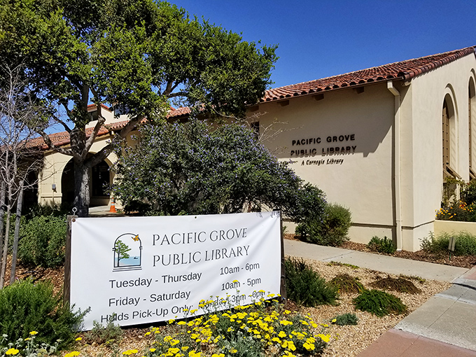Pacific Grove's Public Library isn't just about books—it's a community living room where intellectual curiosity thrives without needing a Wi-Fi password.