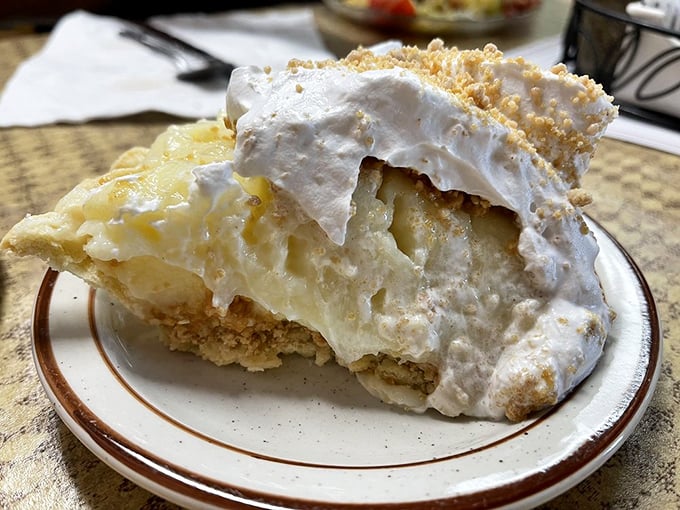 Peanut butter pie that's rich enough to fund a small country and twice as valuable.