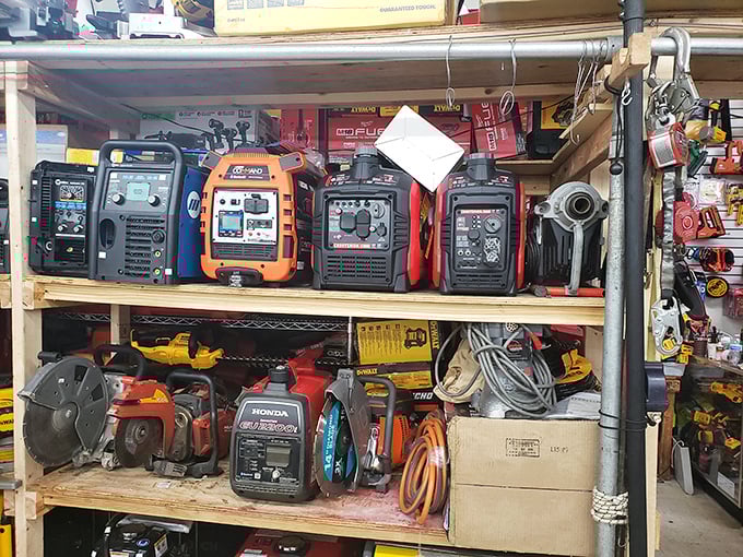 Tool time extraordinaire! These generators and power tools are just waiting to transform weekend warriors into home improvement heroes.