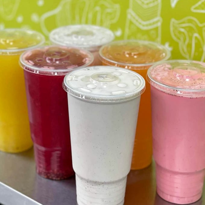 A rainbow of agua frescas that puts those fancy juice bars to shame – and at a fraction of the pretension.