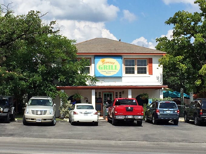 Sunset Grill promises the kind of hearty breakfast that makes you want to skip lunch—and possibly dinner too.