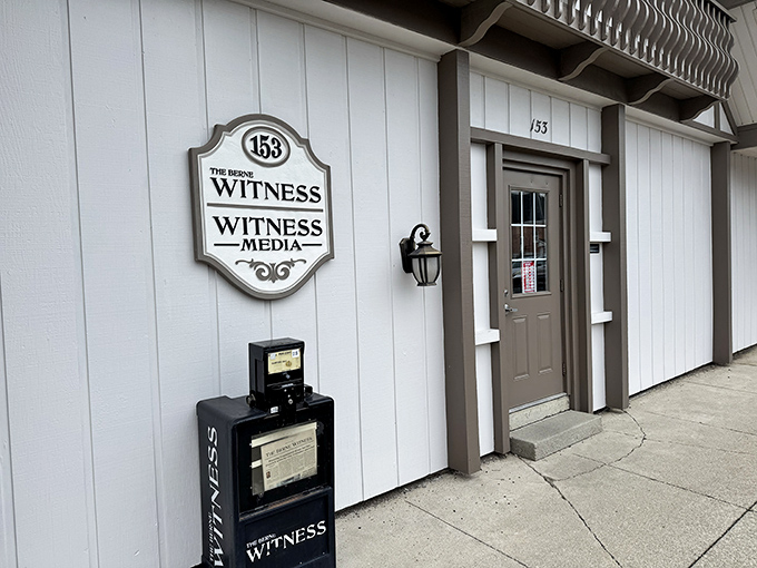 Extra! Extra! Small-town news still printed on actual paper! The Berne Witness continues the tradition of local journalism in an increasingly digital world.