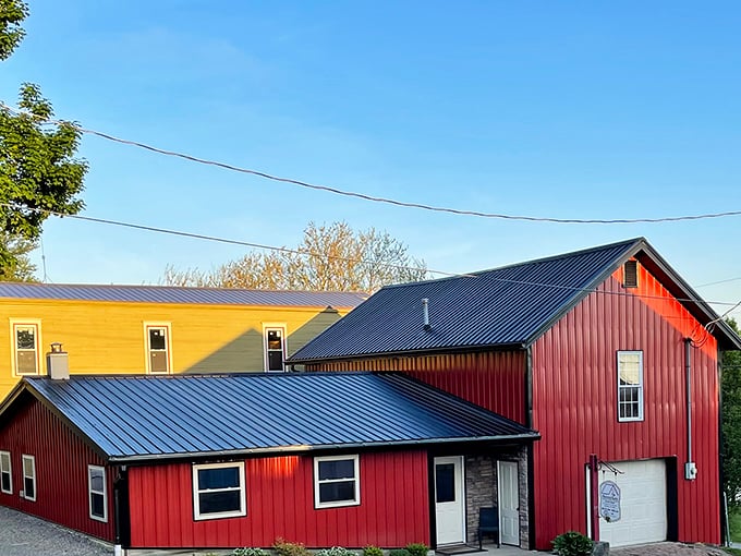 The Chestnut Barn stands as testament to craftsmanship that modern construction has largely forgotten.