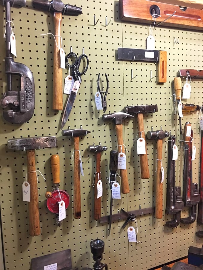 Tools with soul! These weathered hammers and wrenches built America before "planned obsolescence" was a twinkle in a CEO's eye.