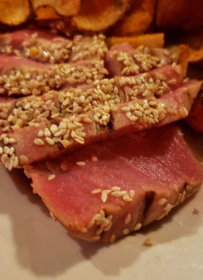 Tuna wasabi that bridges oceans – East meets South in a dish that's both sophisticated and deeply satisfying.