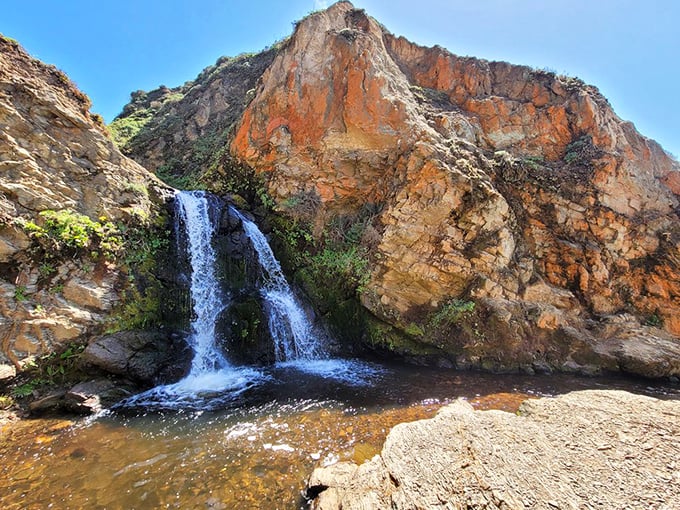 The upper falls offer their own magic – a secluded grotto where the soundtrack is purely percussion: water striking stone.
