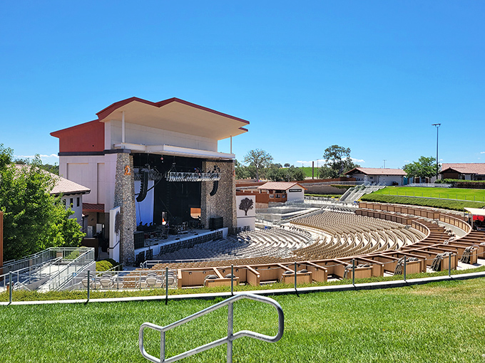 Vina Robles Amphitheatre combines world-class entertainment with wine country ambiance – because music always sounds better under California stars.