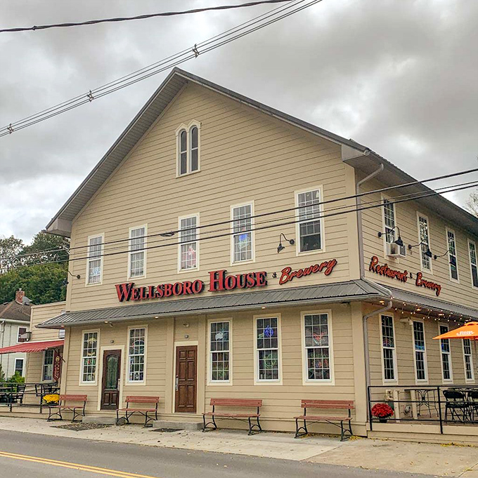 Wellsboro House combines two American passions—good food and craft beer—in a historic building where conversations flow as freely as the local brews.