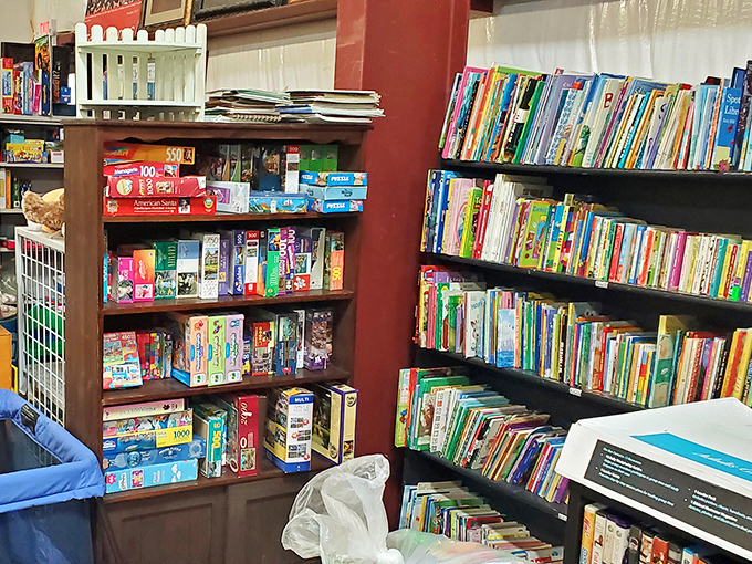 The book and board game section offers literary journeys and family game nights waiting to happen—all for less than the price of a streaming subscription.