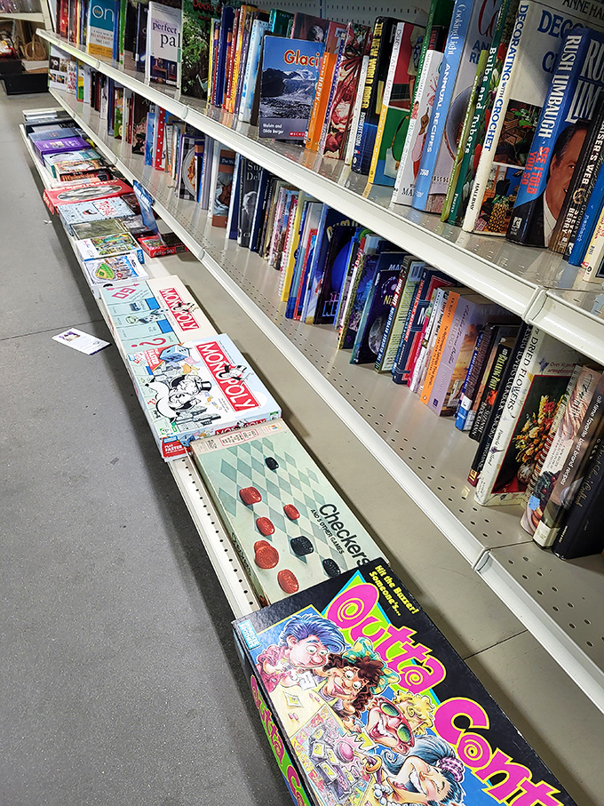 Bibliophiles, rejoice! From bestsellers to board games, the media section offers mental stimulation at prices that won't strain your cerebellum.