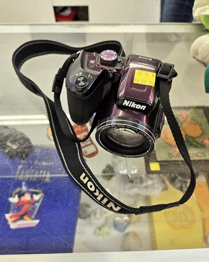 9. cameThat purple Nikon might have captured someone's Grand Canyon vacation, and now it's ready for your photographic adventures at a fraction of retail.ra