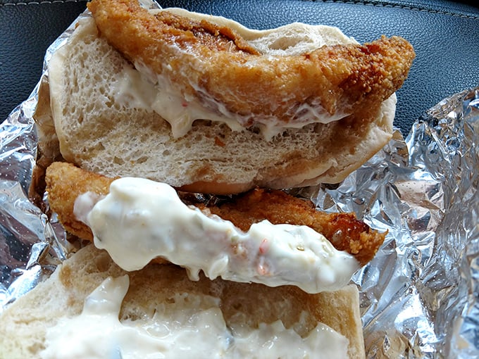 These chicken tenders aren't just good—they're "close your eyes and savor the moment" good, nestled in a sandwich that understands comfort food's true purpose.