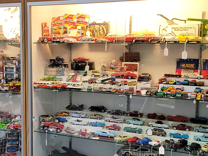Vintage toy cars that cost less than modern ones, but carry approximately ten thousand more memories.
