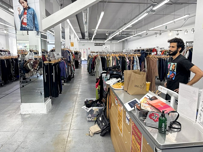 The checkout counter – final gateway between you and your newfound treasures, where wallets breathe sighs of relief.