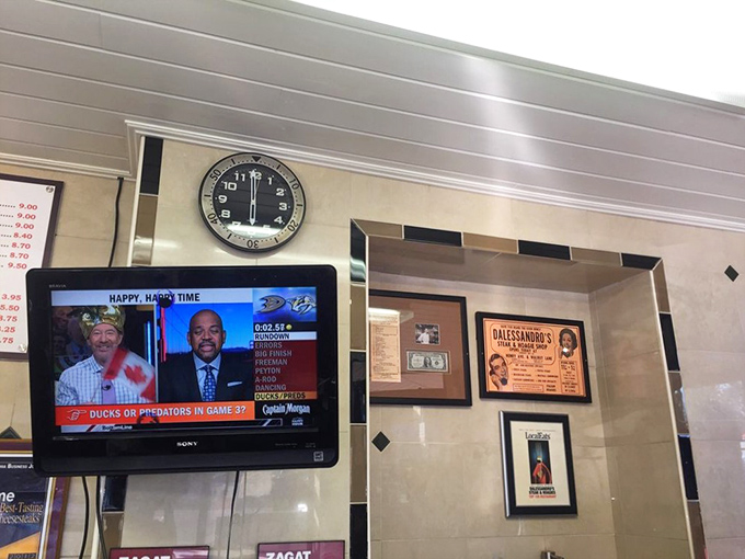 Sports on TV and local memorabilia on the walls – you're not just eating a sandwich, you're consuming a piece of Philadelphia culture.