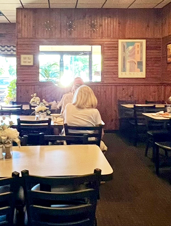 The dining room where memories are made between bites. These tables have witnessed first dates, family celebrations, and countless "mmm" moments.
