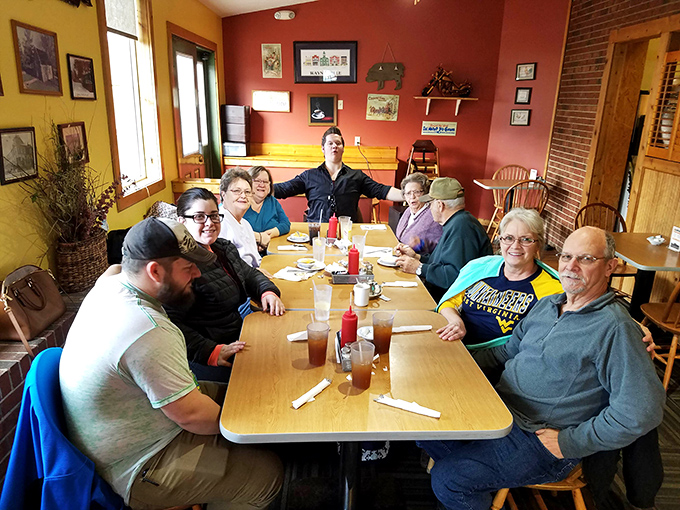 The true measure of a great local restaurant: tables filled with people who look like they've been coming here since before you were born.
