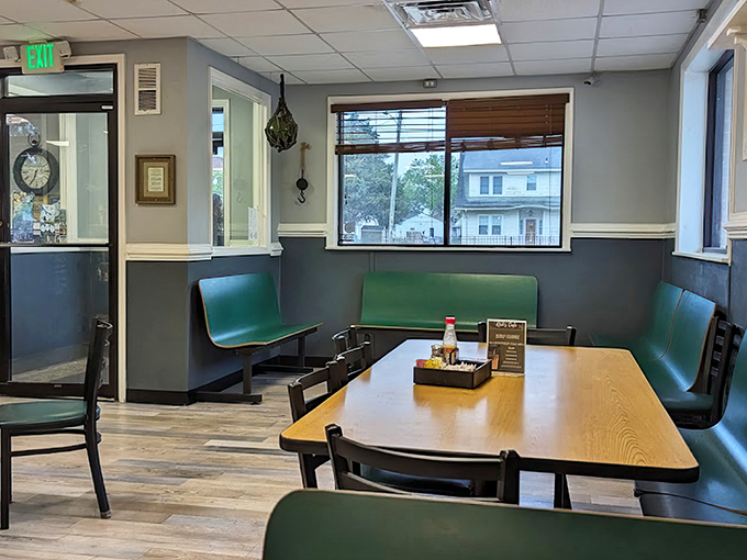 These booths have witnessed first dates, family celebrations, and countless coffee refills – each table holds a novel's worth of stories.