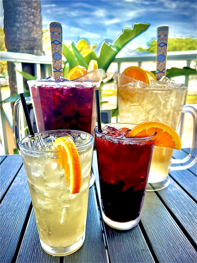 Colorful cocktails that taste like vacation in a glass—the kind that make you forget about your inbox and remember why you live in Florida.