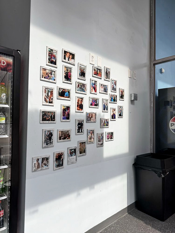 The wall of customer photos tells stories of first bites and return visits—a modern shrine to sandwich satisfaction in the City of Brotherly Love.