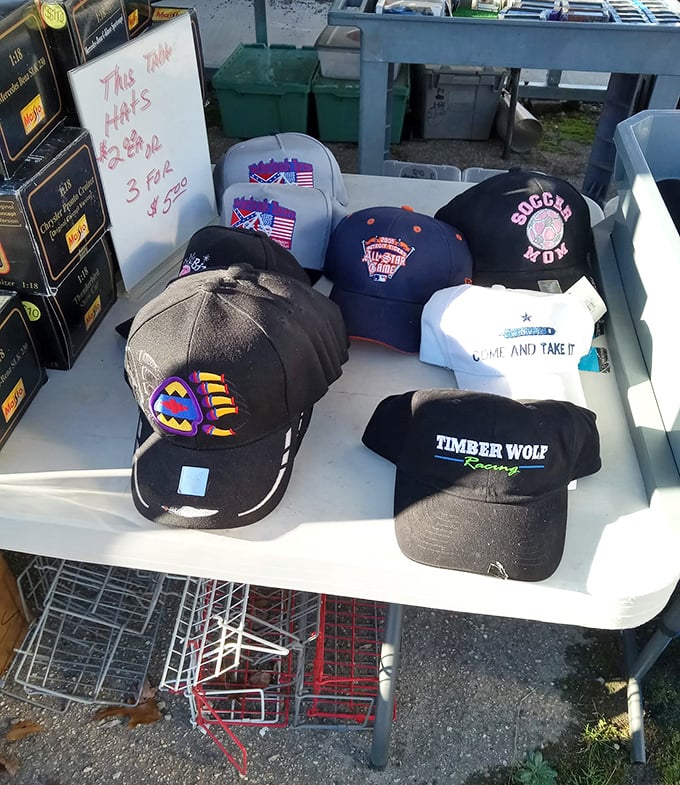 Hat heaven awaits with everything from "Soccer Mom" pride to "Come and Take It" attitude – personality toppers at bargain prices.