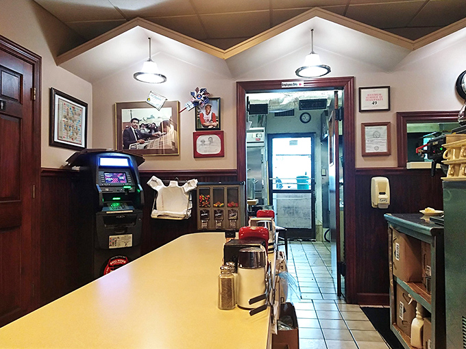 Where local history meets hungry locals – democracy in action, one booth at a time.