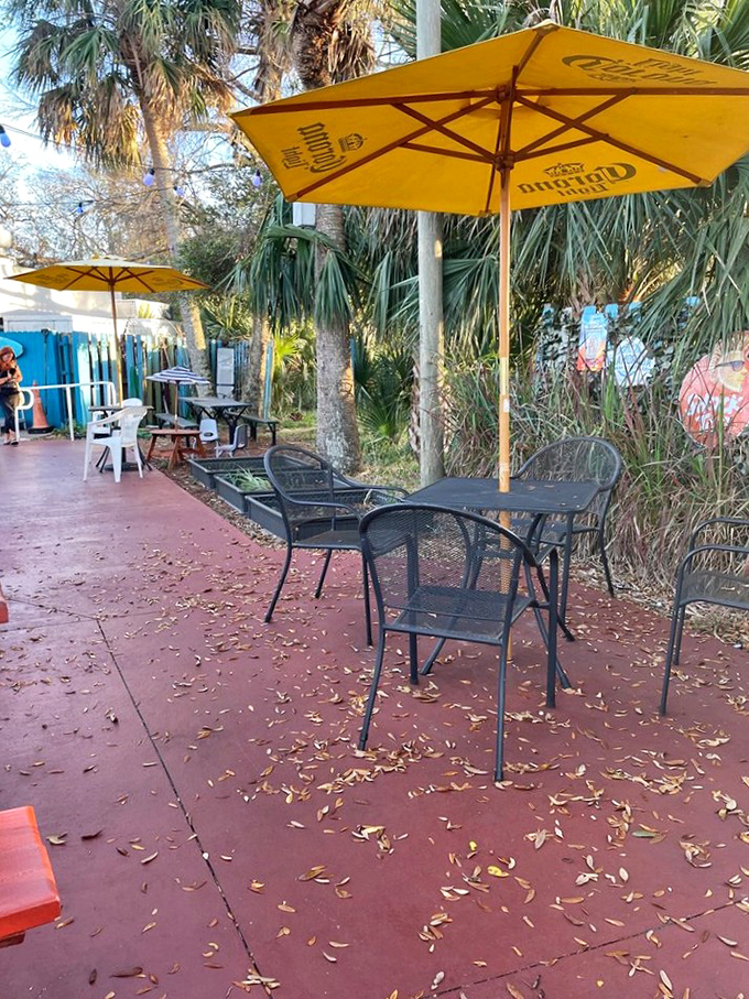 Patio dining at its finest – where good food meets fresh air and life feels wonderfully uncomplicated.