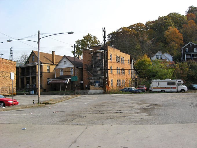 Aliquippa's modest homes sit nestled against Pennsylvania's rolling hills, offering affordable living with a view.