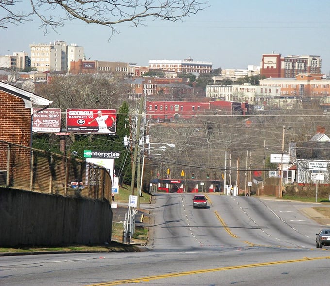 Athens: where college town energy meets retiree-friendly prices. This view of downtown promises culture without the financial homework.