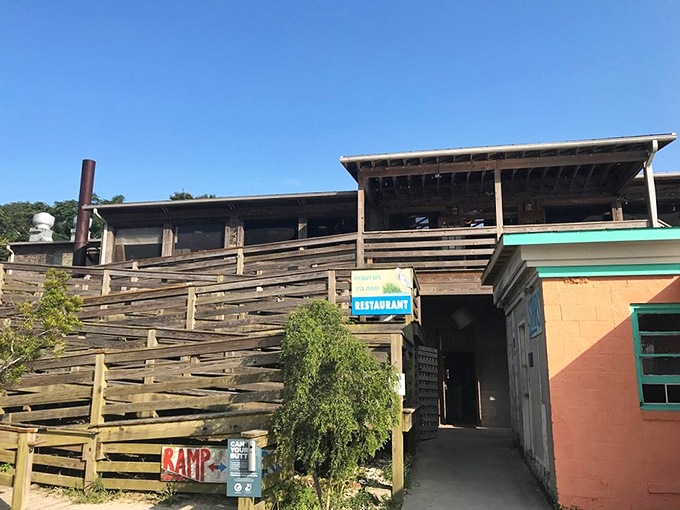 Welcome to the end of the world – where civilization meets incredible pizza in the most beautifully rustic way possible.