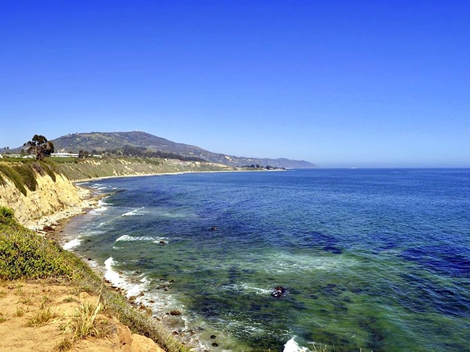 Carpinteria's coastline – where the beach is so safe and gentle, even the waves seem to move in slow motion.