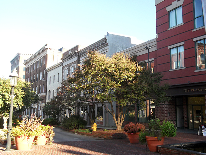 Salisbury's downtown mixes historic charm with modern touches in a way that just works perfectly together.