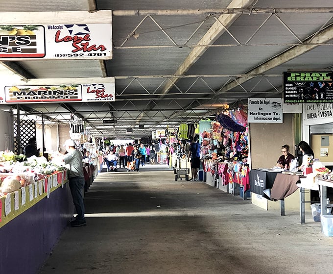 Where bargain hunters gather! Brownsville's beloved market creates a colorful shopping experience that crosses cultures.