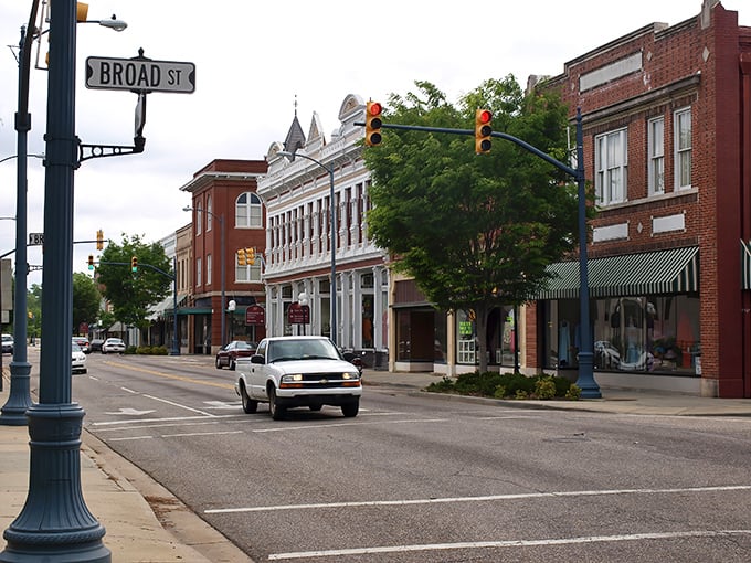 Historic buildings in Bennettsville house modern businesses while preserving their architectural integrity.