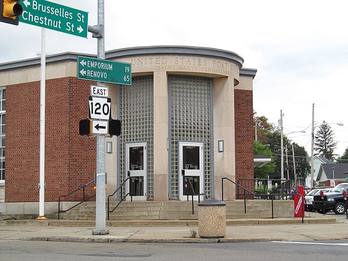 St. Marys’ classic post office building stands as a testament to an era when public architecture inspired civic pride.