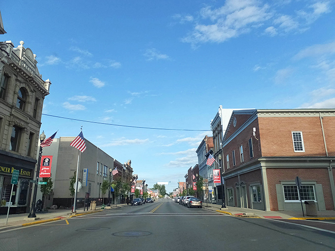 Main Street stretches toward the horizon like a ribbon connecting past dreams with future possibilities.