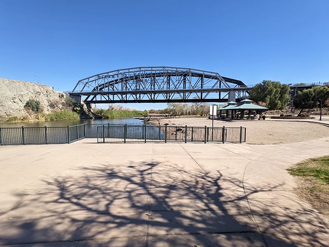 The Colorado River flows peacefully through Yuma, offering waterfront views and recreation that coastal retirees pay triple to enjoy.