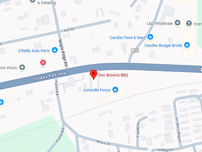 doc brown's bbq map