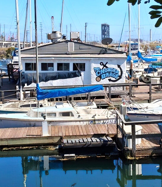 california funky old barge ftr