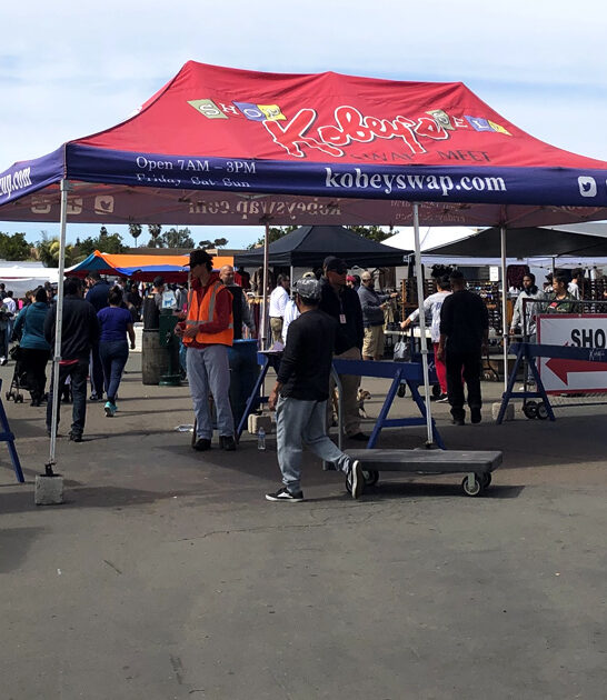 enormous flea california market ftr
