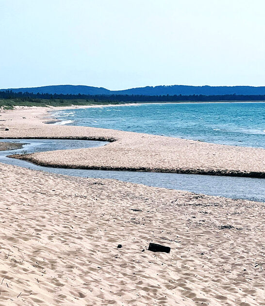 michigan beachfront relaxation spot ftr