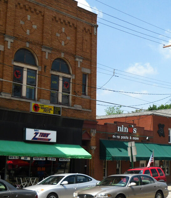 tiny town pennsylvania antique FTR