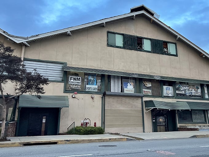 The unassuming exterior of King Richard's in Whittier – proof that you should never judge a treasure chest by its cover.