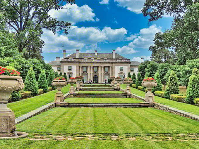 The approach to Nemours Estate feels like stumbling onto a movie set—except this French-inspired chateau is the real deal, no special effects required.