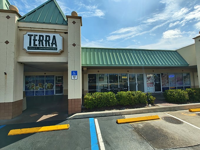 Terra's modest strip mall exterior might fool you, but like finding a rare vinyl in a discount bin, the real treasure awaits inside.