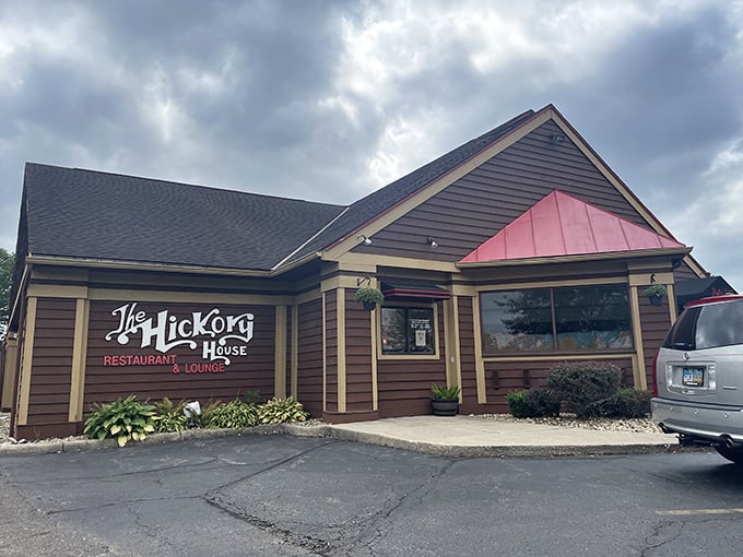 This unassuming exterior hides culinary treasures within – like finding out your quiet neighbor secretly played bass for The Rolling Stones.
