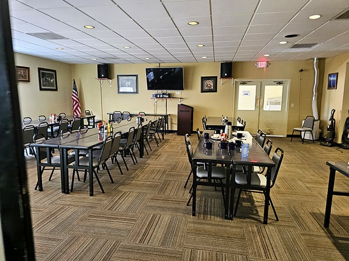 Waffle Hut & Eatery offers that perfect blend of community and privacy—where strangers become friends over coffee refills and maple syrup.