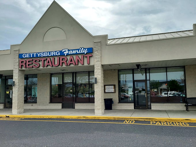 The unassuming exterior hides culinary treasures within – like finding a diamond in a strip mall. Sometimes the best food comes from the most modest packaging.