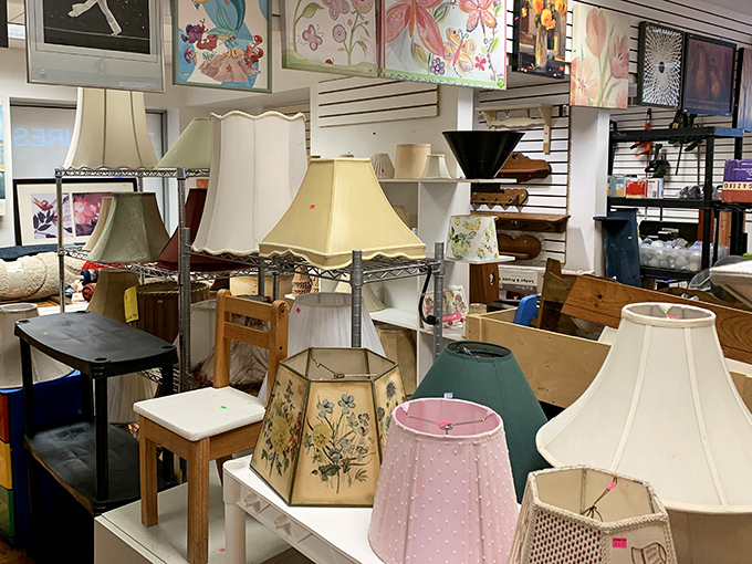 1. people drive from all over pennsylvania to score rare treasures at this enormous thrift store